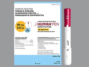 Humira(CF) Pen Crohns-Ulcerative Colitis-H.Sup. subcutaneous: Side ...